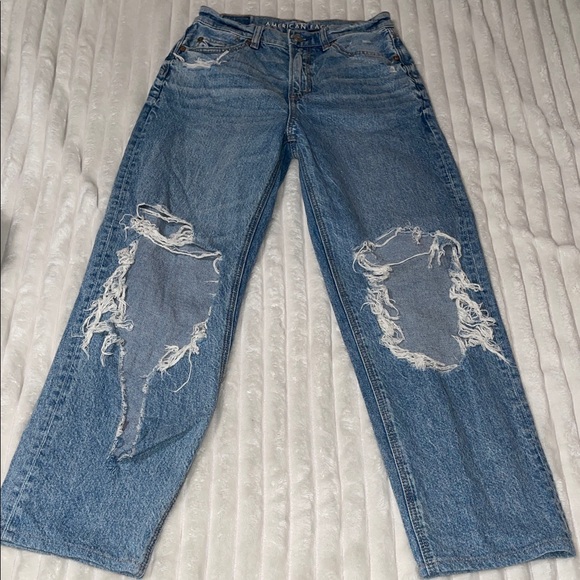 Highest Rise Baggy Straight American Eagle